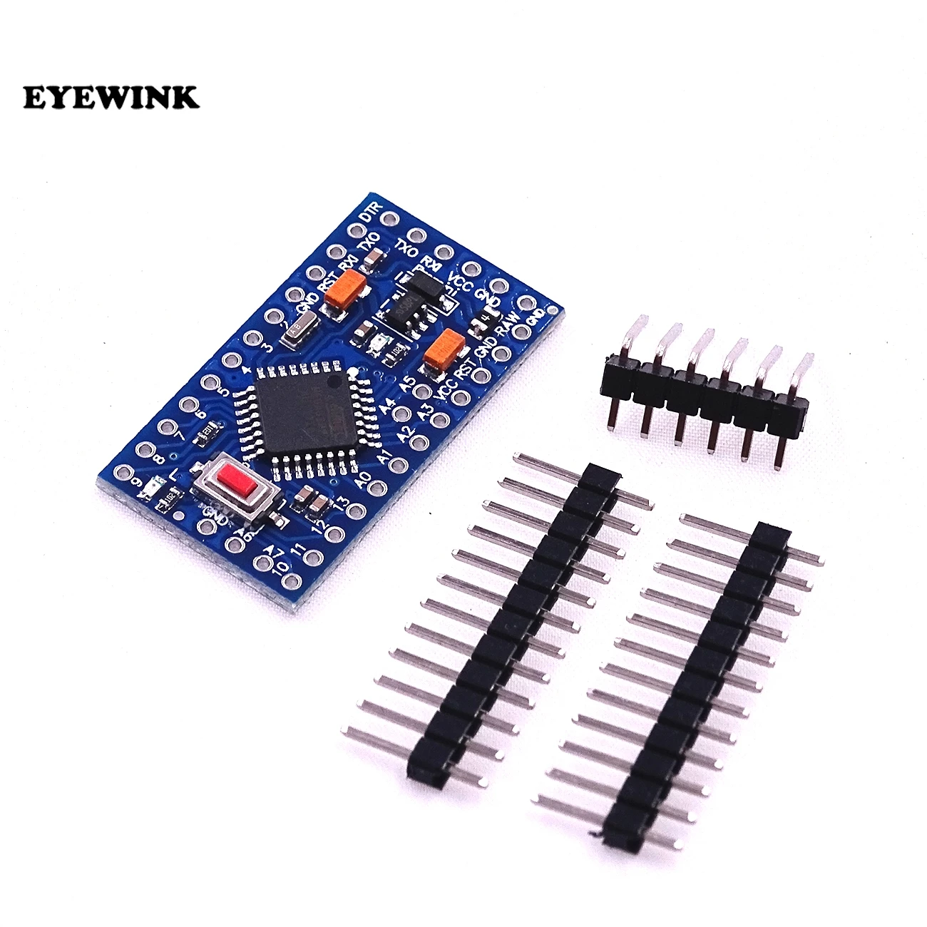 1 pçs/lote pro mini 168/328 atmega168 5v 16m/ATMEGA328P MU 328p mini ...
