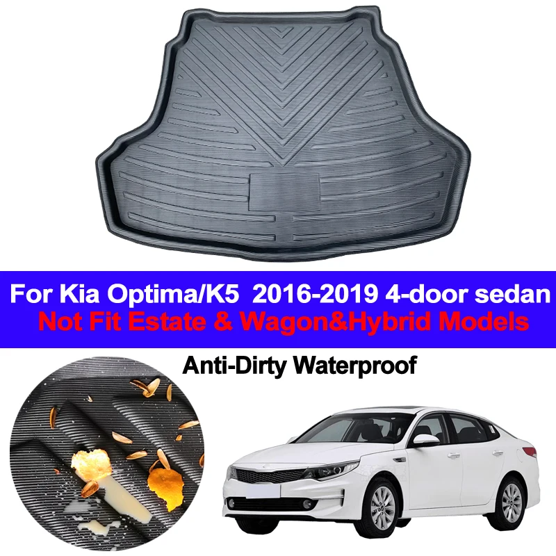 Car-Rear-Boot-Cargo-Liner-Tray-Trunk-Floor-Carpet-Mats-Carpets-Pad-Anti ...