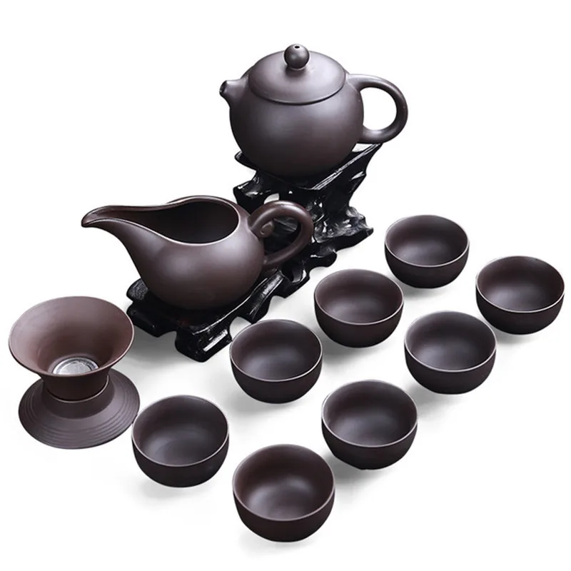 XMT HOME Chinese kung fu tea set ceramic teapot cup gaiwan tea ceremony ...