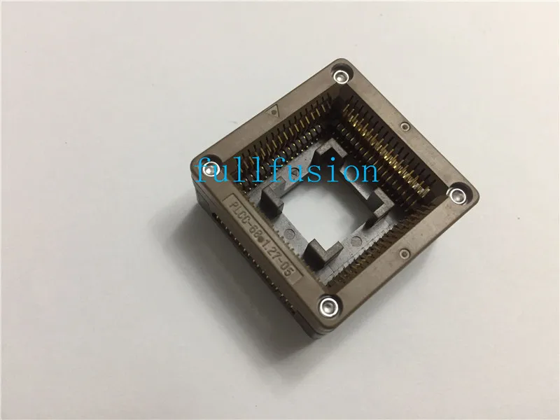 PLCC68 1.27mm 피치 Enplas IC 테스트 및 번인 소켓 PLCC 68 1.27 05|산업용 컴퓨터 및 액세서리 ...