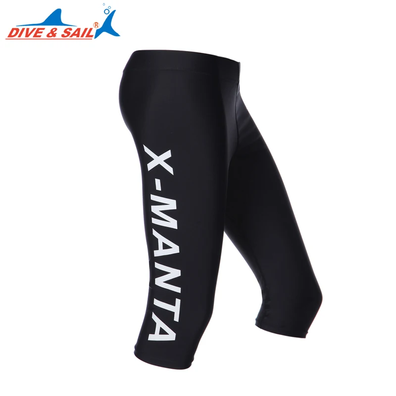 Dive&Sail lycra rash guard Cropped pants Leggings Tight for men women ...