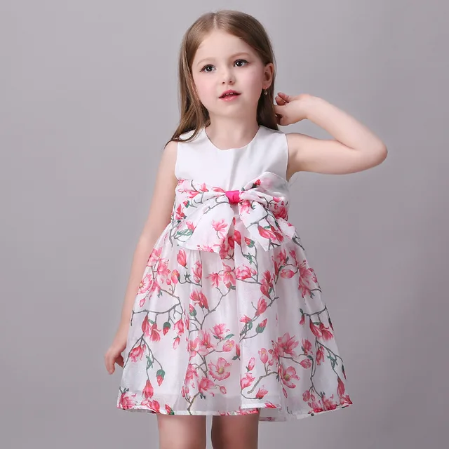 Girls dresses summer 2016 evening princess dress new girl party dress ...