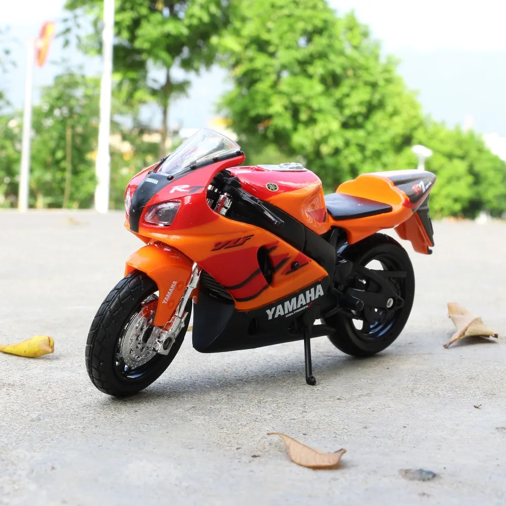 1:18 Scale Maisto YAMAHA YZF R7 Motorbike Race Cars Mini Motorcycle ...
