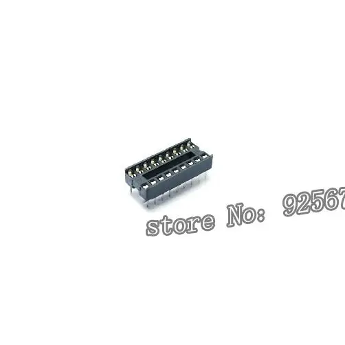 The new 18 pin DIP IC socket DIP18 IC socket base 18P IC|ic socket|socket basebase socket ...