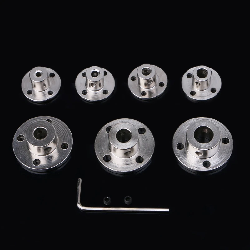 Acoplador de eje de guía de Motor de acoplamiento de brida rígida de 8mm, Conector de Motor ...