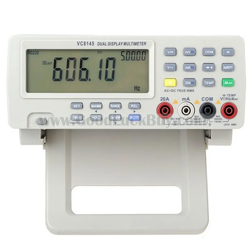 Digital Bench Top Dmm Multimeter | Temperature Meter Tester - Vc8145 ...