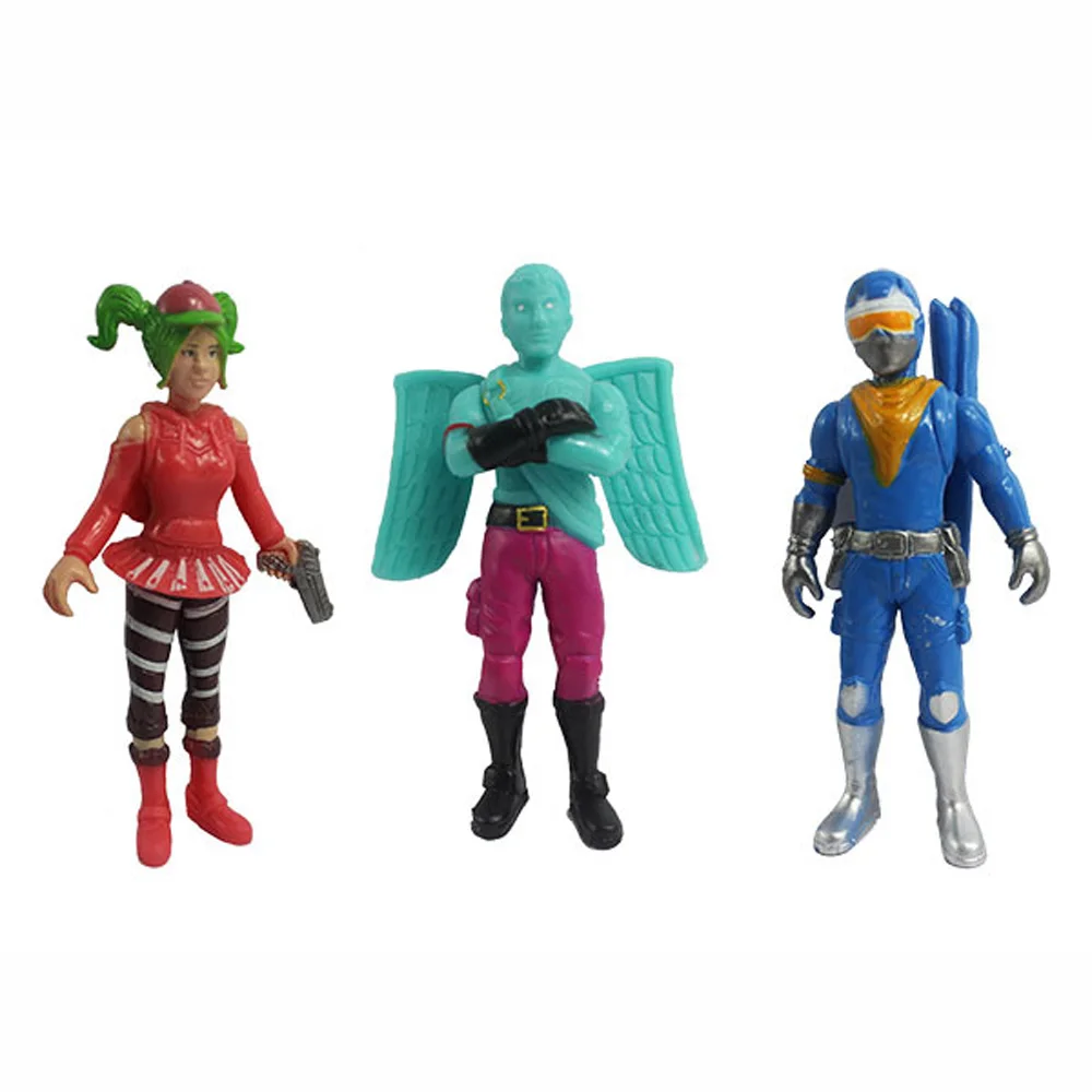 12pcs/set Fortinet Night Llama PVC Action Figures Toys Fortnight ...