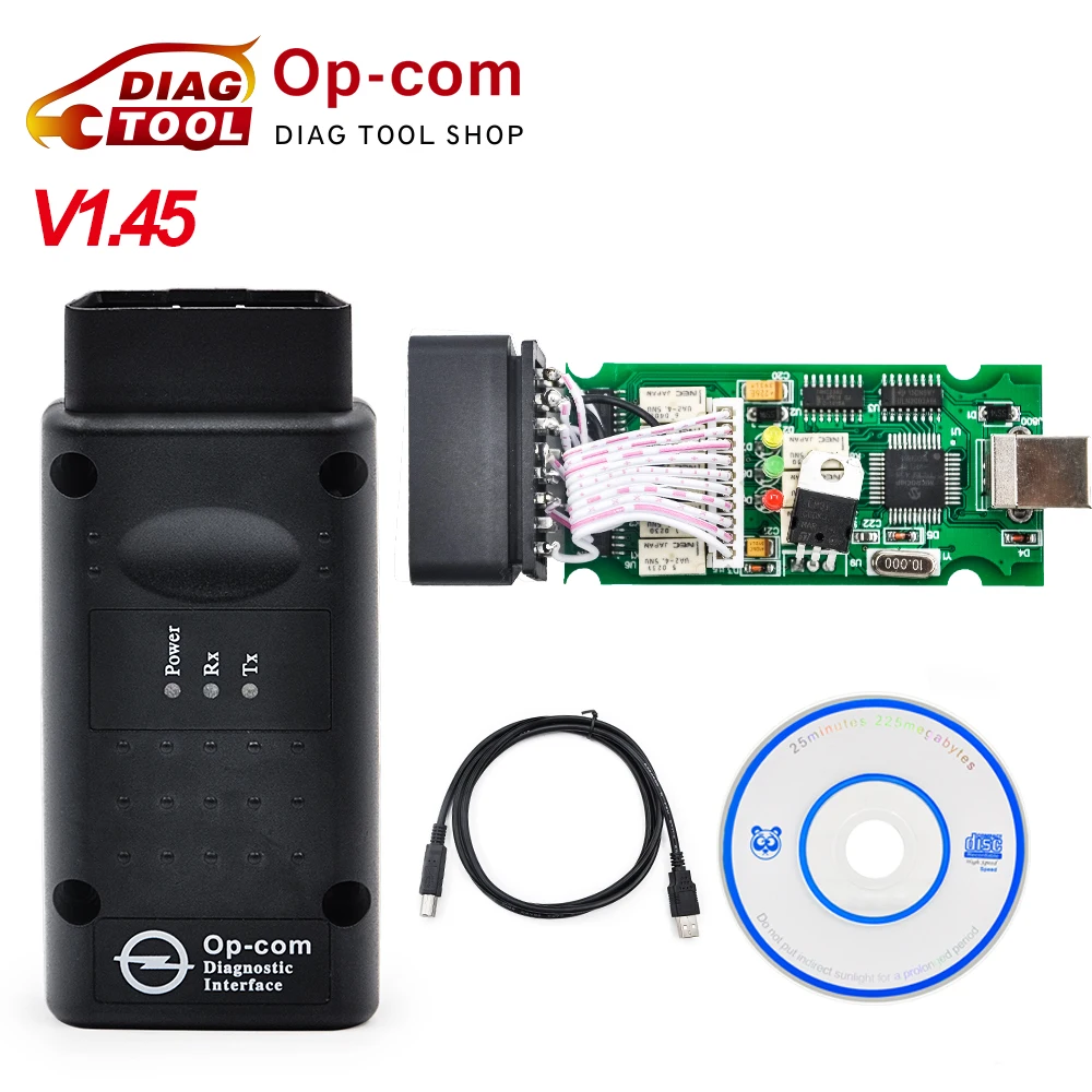 2016 Best price opcom op com auto diagostic tool for Opel op com V1.45 ...