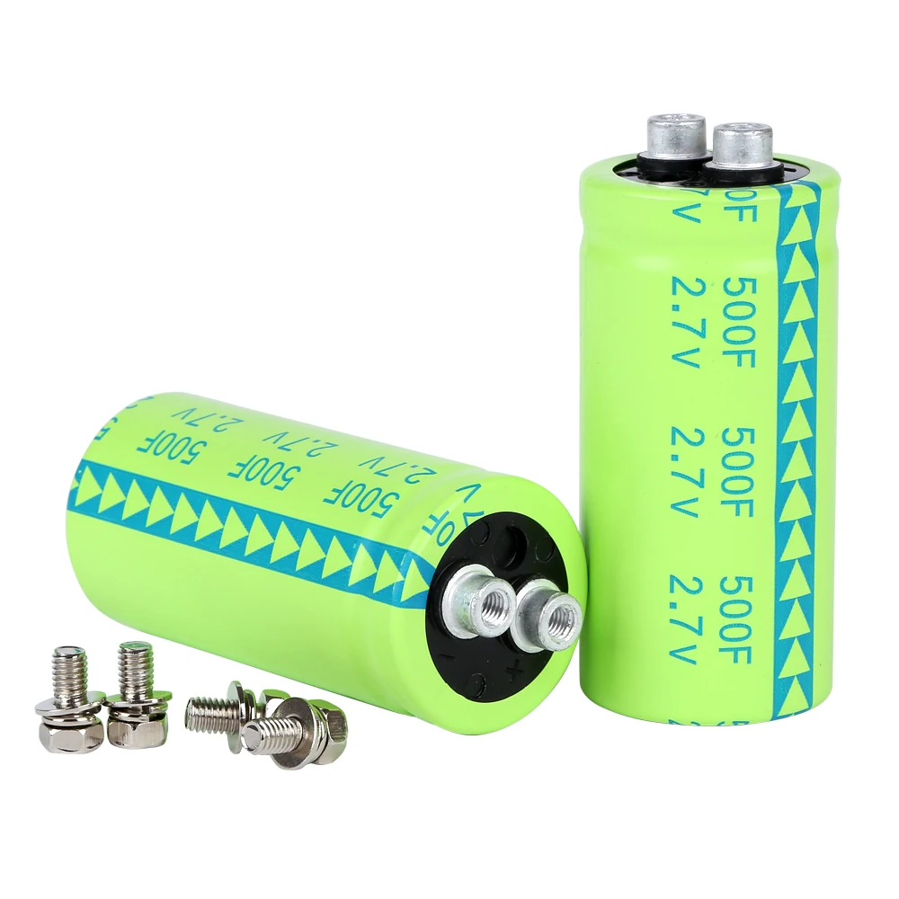 D Cell Power 500f 500 F Farad 2.7v Super Capacitor Cap Ultra Battery ...