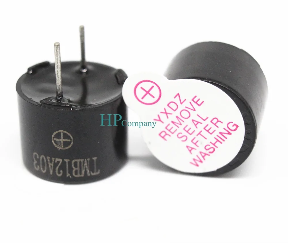 10 pces tmb12a03 integrado ativo buzzer som 3vsot selo plástico longo ...