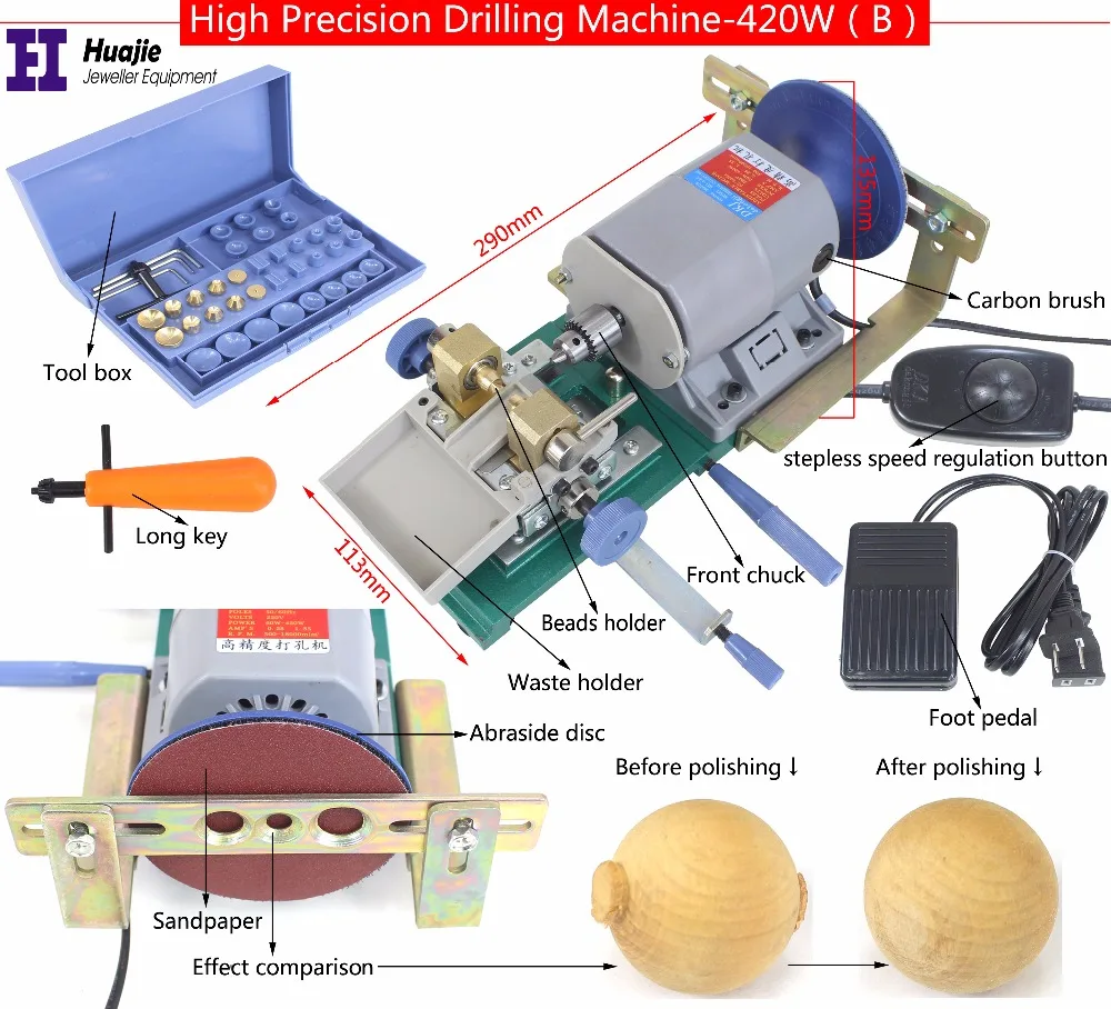 Promotion-420W-220V-Pearl-Holing-Machine-Pearl-Drilling-Machine-Jewelry ...