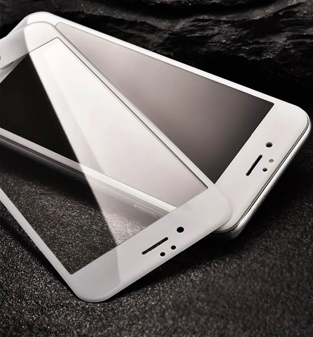 3D Soft Tempered Glass For iPhone X 6 6S 7 8 Plus Protective Glass For ...