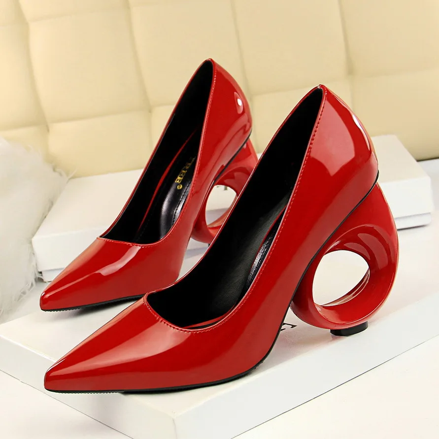 Brand Luxury Shoes Women High Heel Shoes Fashion Women Pumps Wedding ...