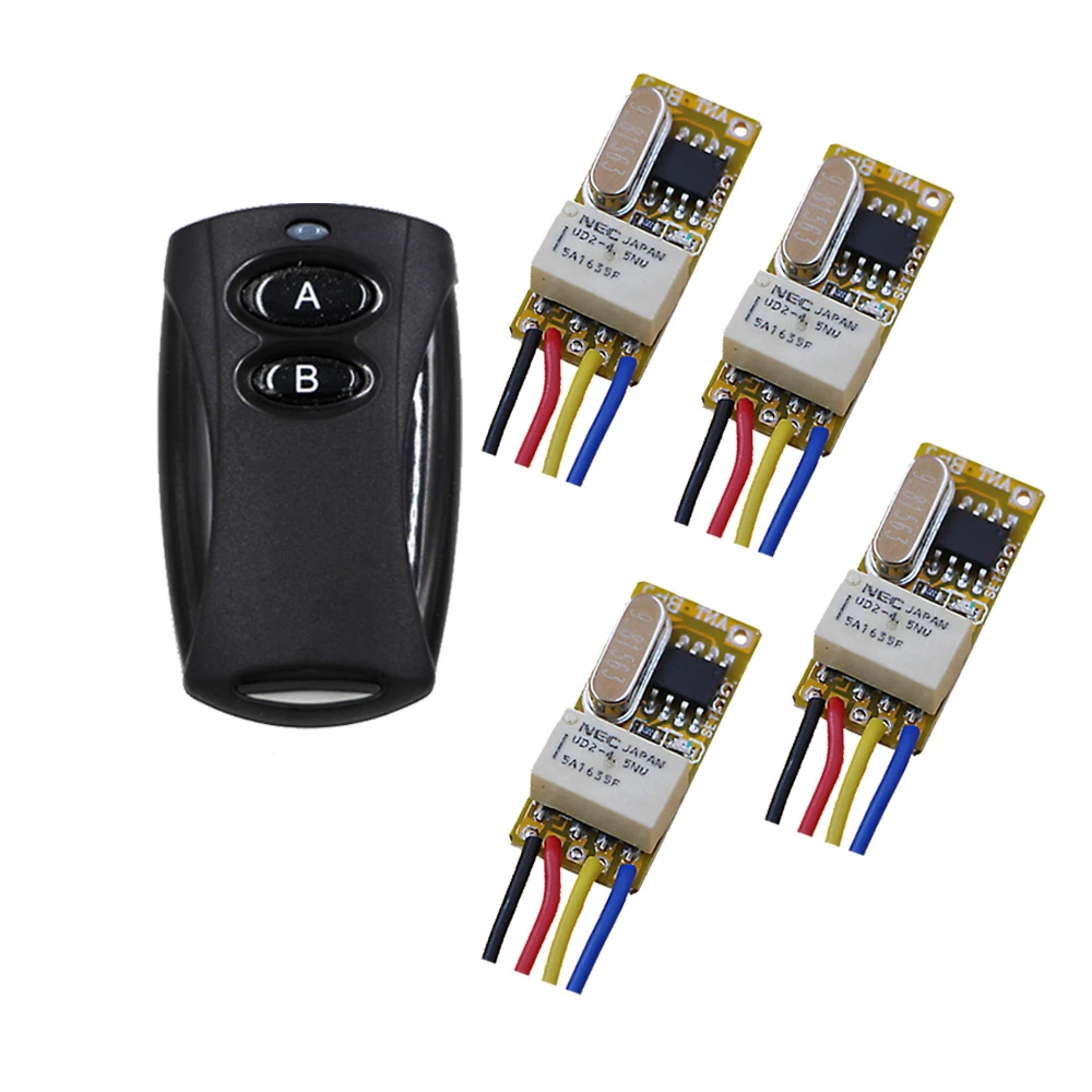 315Mhz Wireless Remote Control Switch DC3.5V 3.6v 3.7v 4.5v 5v 6v 9v ...