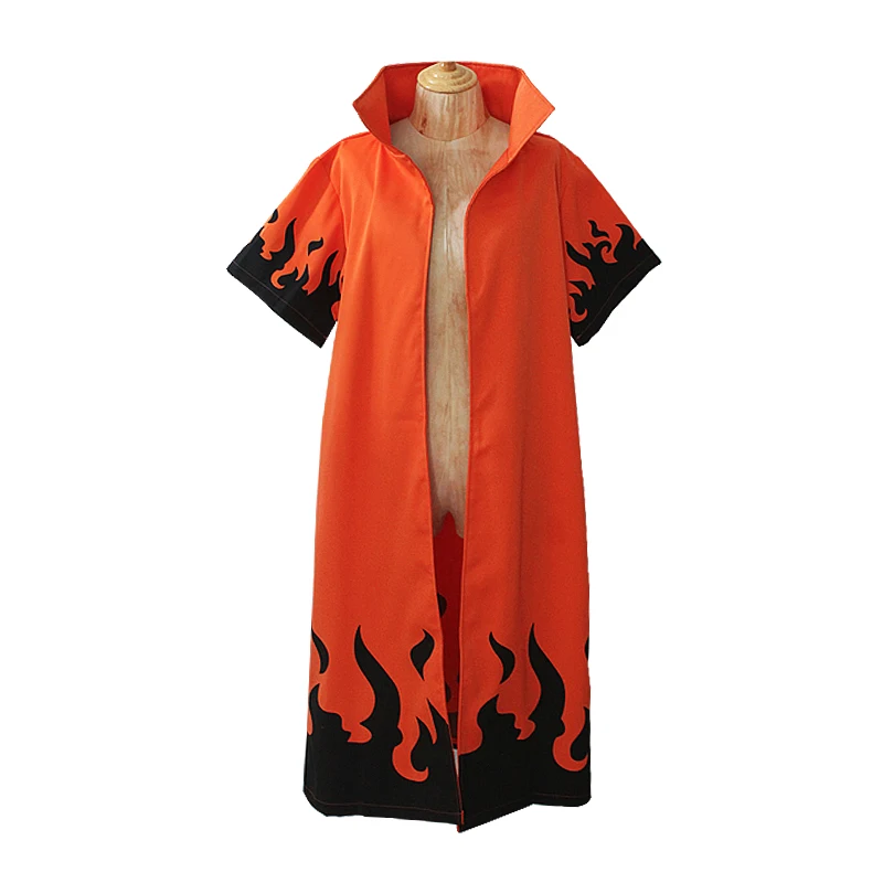 Free shipping Anime Naruto Cosplay Costumes Six Yondaime Hokage ...