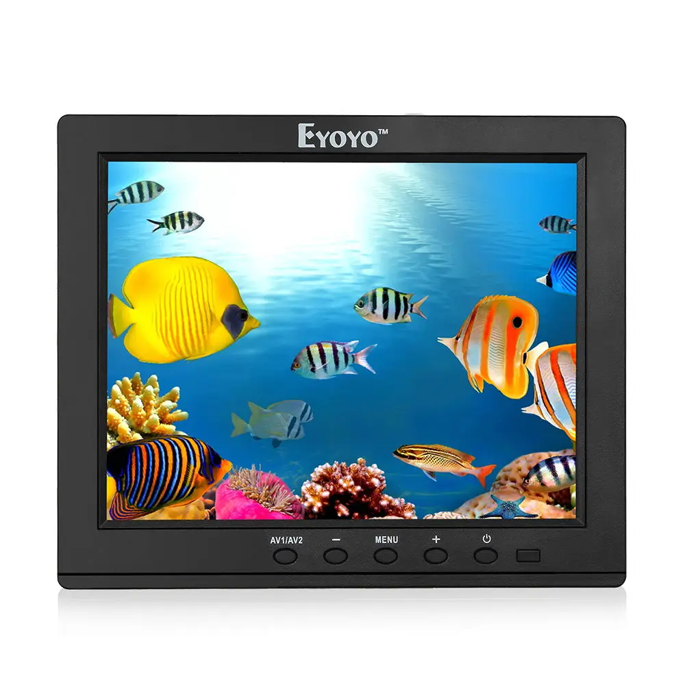 Eyoyo S801H86 Small 8" inch 800x600 IPS Color LCD Monitor 4:3 Video ...