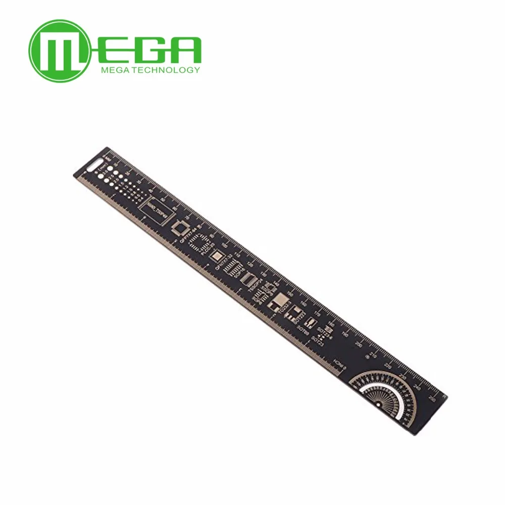 25CM 10 Inch PCB Ruler For Electronic Engineers Measuring Tool PCB ...