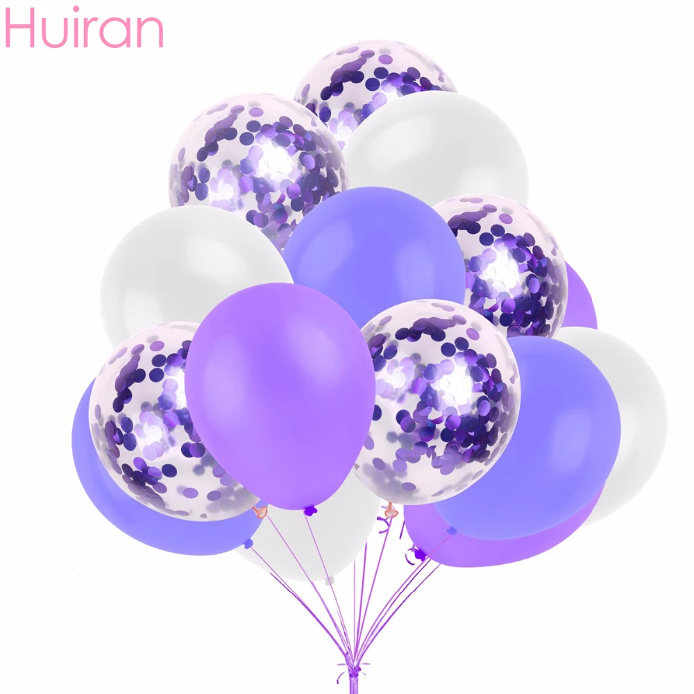 Purple Birthday Balloons