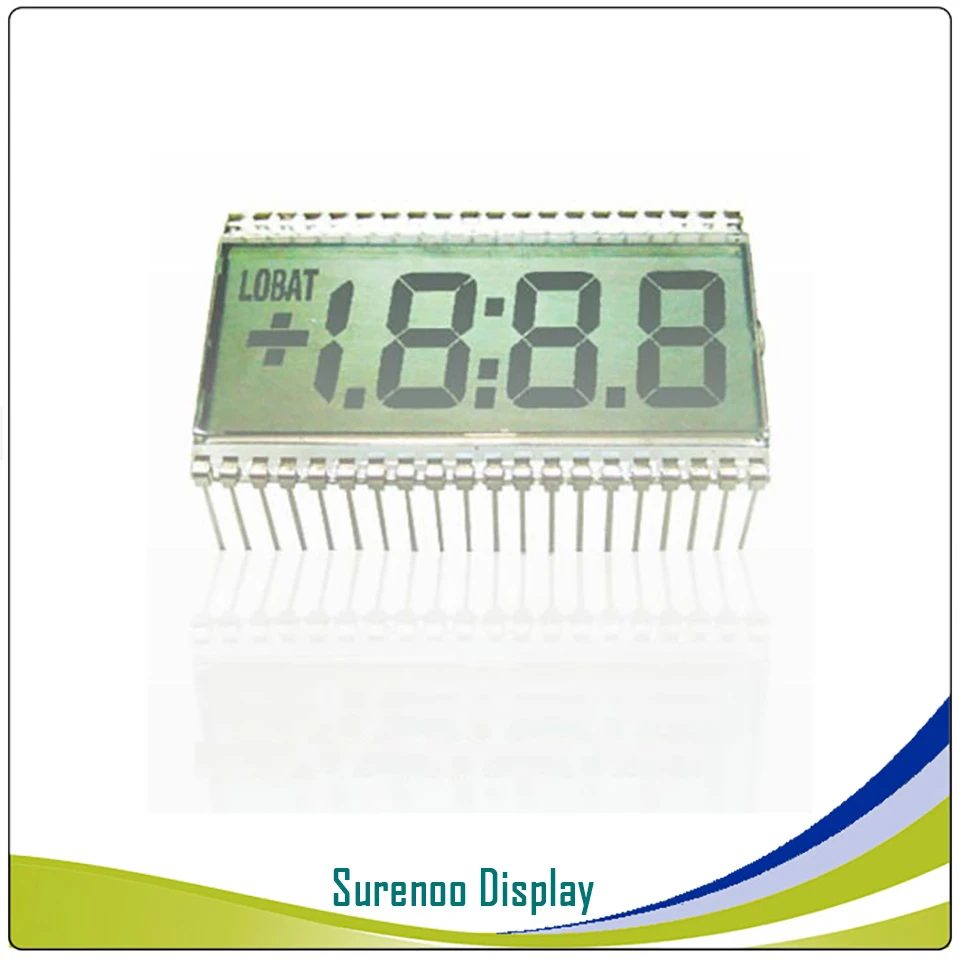 Brand New Customized 3 1/2 3.5 Bit 3v Segment Digital Lcd Module ...