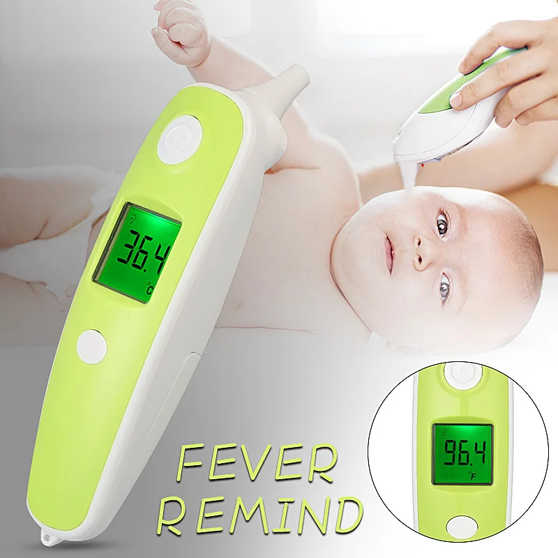 Цифровой lcd ИК инфракрасный термометр бесконтактный ушной лоб предмет ...