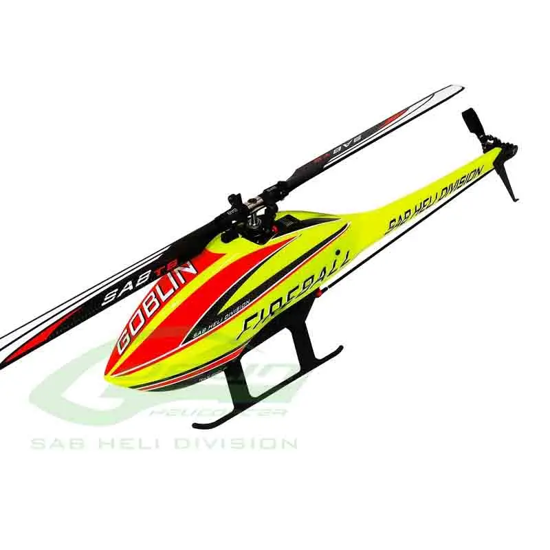 SAB GOBLIN 280 Kit d'hélicoptère radiocommandé 2.4G, 6CH, Fireball ...