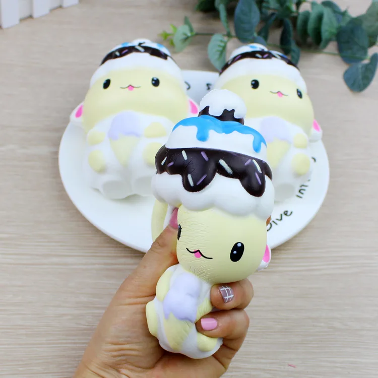 10pcs rare squishy Ice cream man 14 kawaii squishy CM*9.5CM slow rising ...