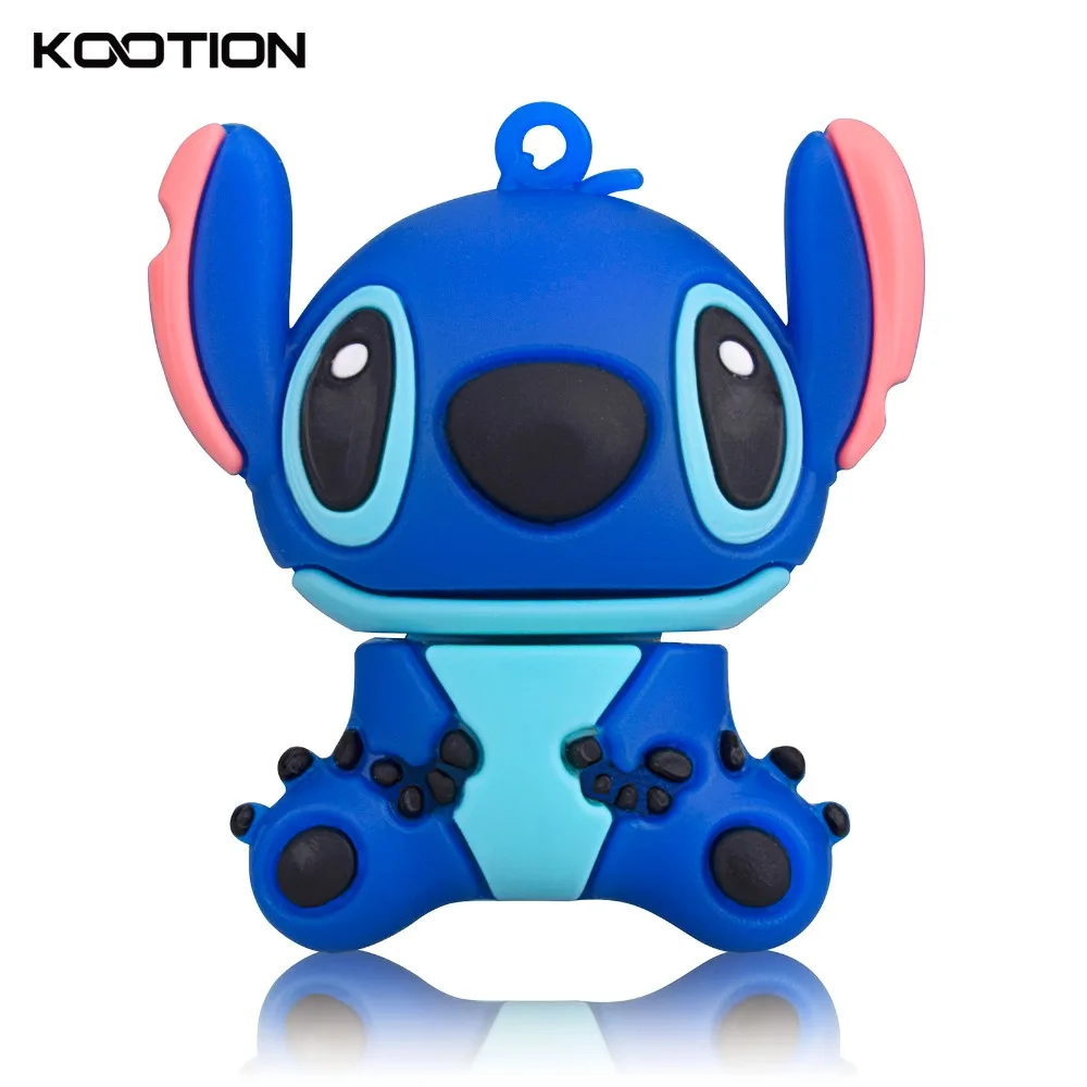Cute Cartoon Stitch Mini USB 2.0 Flash Drive 64GB Pendrive 32GB 16GB ...