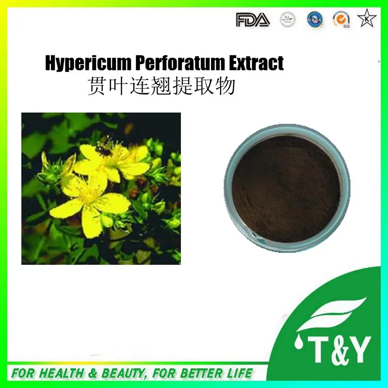 Factory Supply Hypericum Perforatum Extract , Hyperforin , Hypericin ...