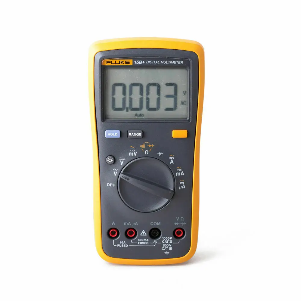 Fluke-Digital-Multimeter-15B-AC-DC-voltage-of-4000-ounts-high-precision ...