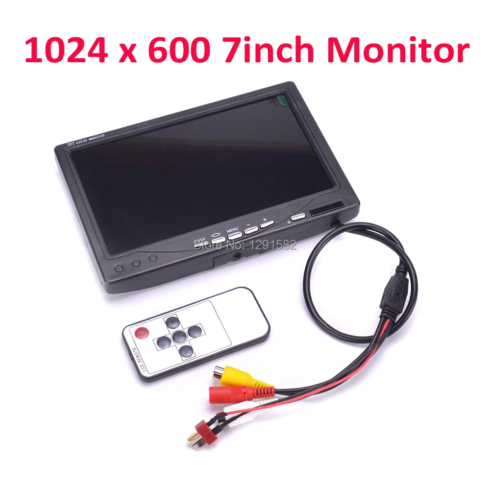 Monitor-de-7-polegadas-lcd-tft-1024x600-tela-sem-azul-fpv-para-quadric ...