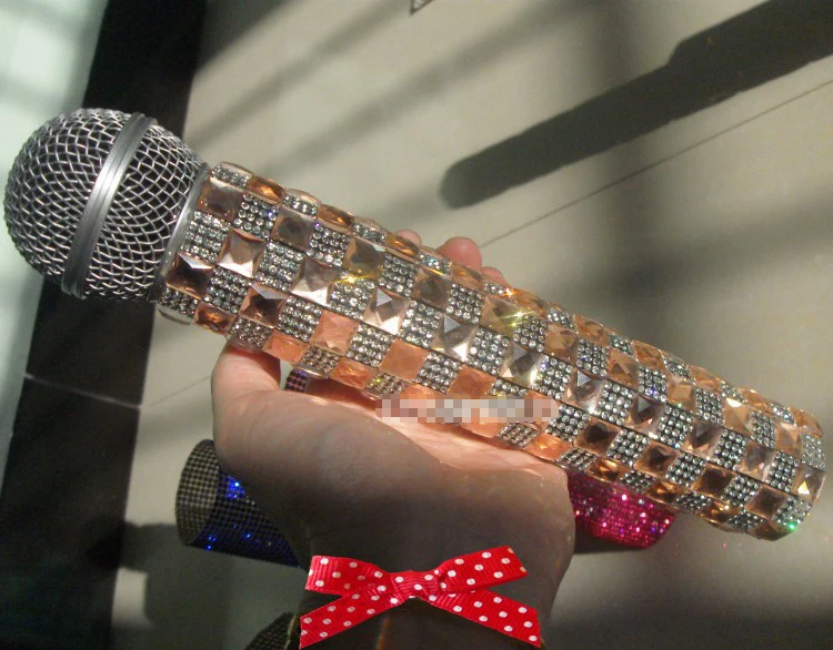 Swarovski Crystal Microphone