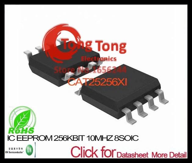 CAT25256XI IC EEPROM 256KBIT 10MHZ 8SOIC CAT25256XI 25256 CAT25256 ...