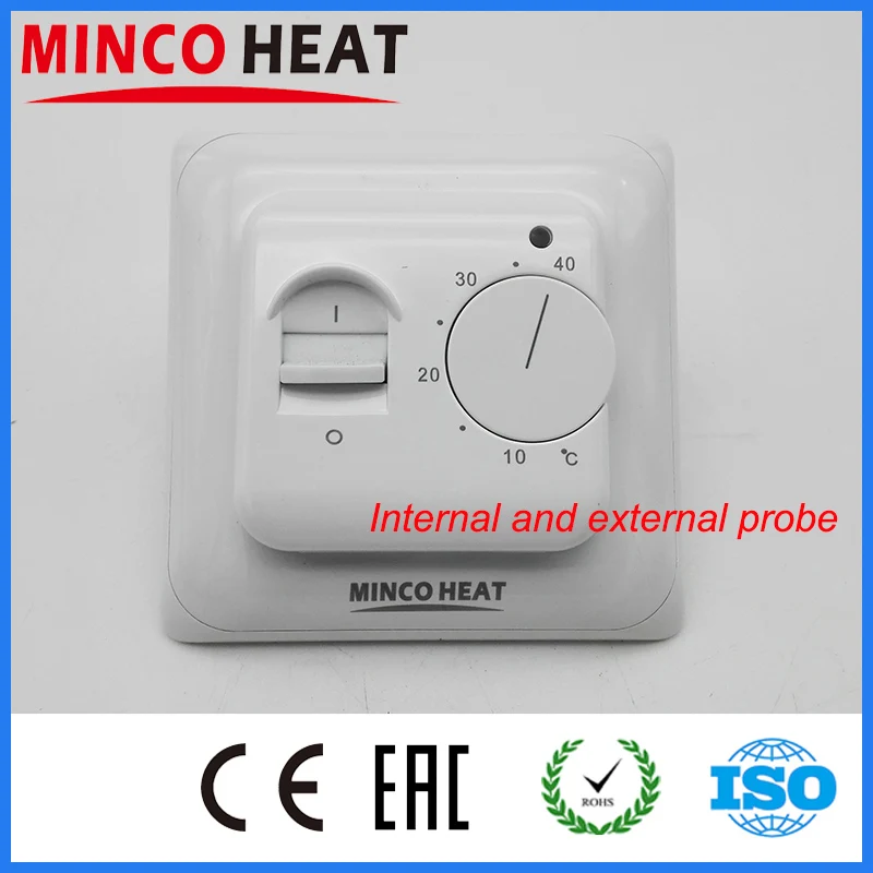 220V 16A Electric Floor Heating Sensor Temperature Controller Room ...