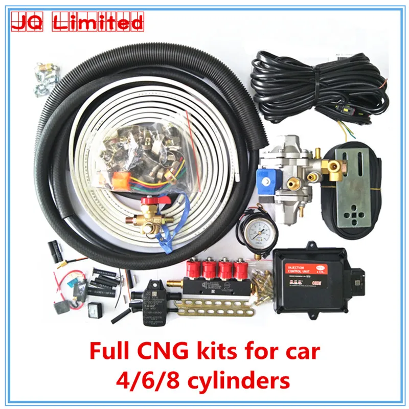 HOB 6 cylinders BC300 Full set propane methane LPG CNG conversion kits ...