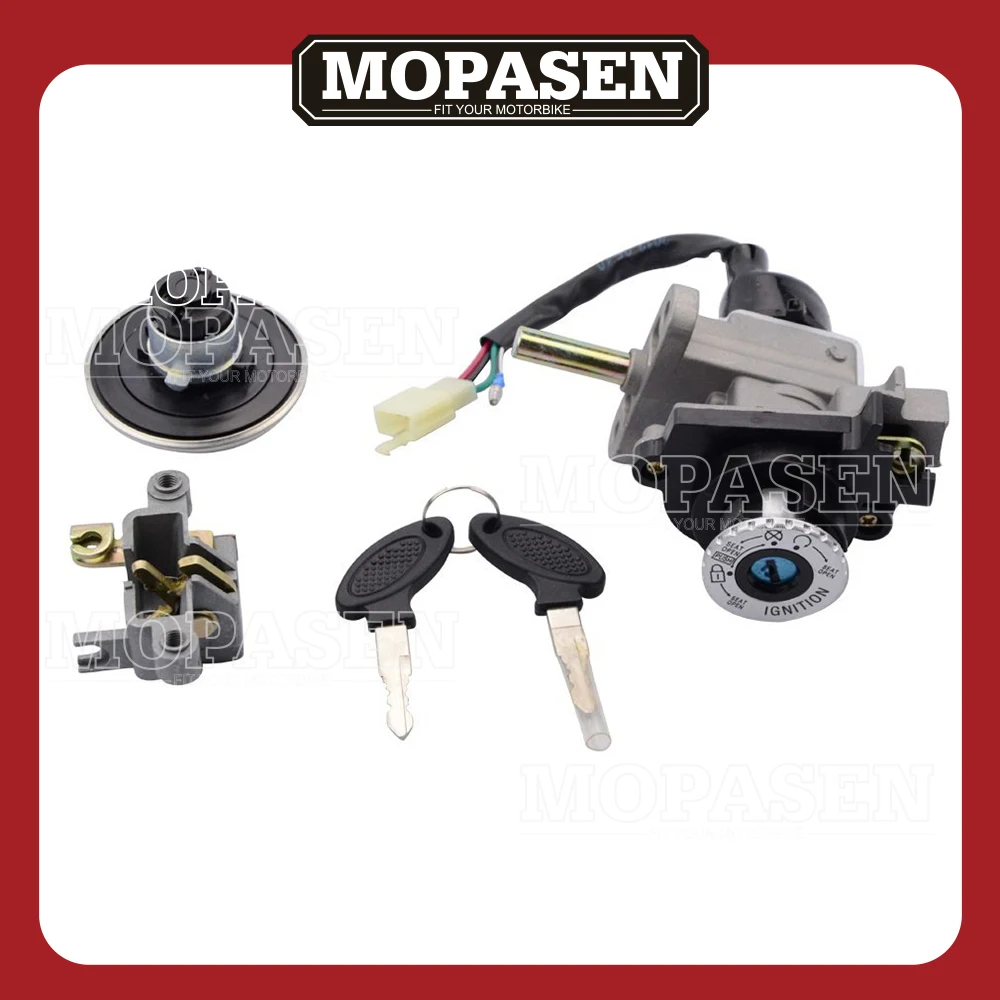 Motorcycle Ignition Switch Assy for 50CC 70CC 90CC 110CC 125CC 150CC ...