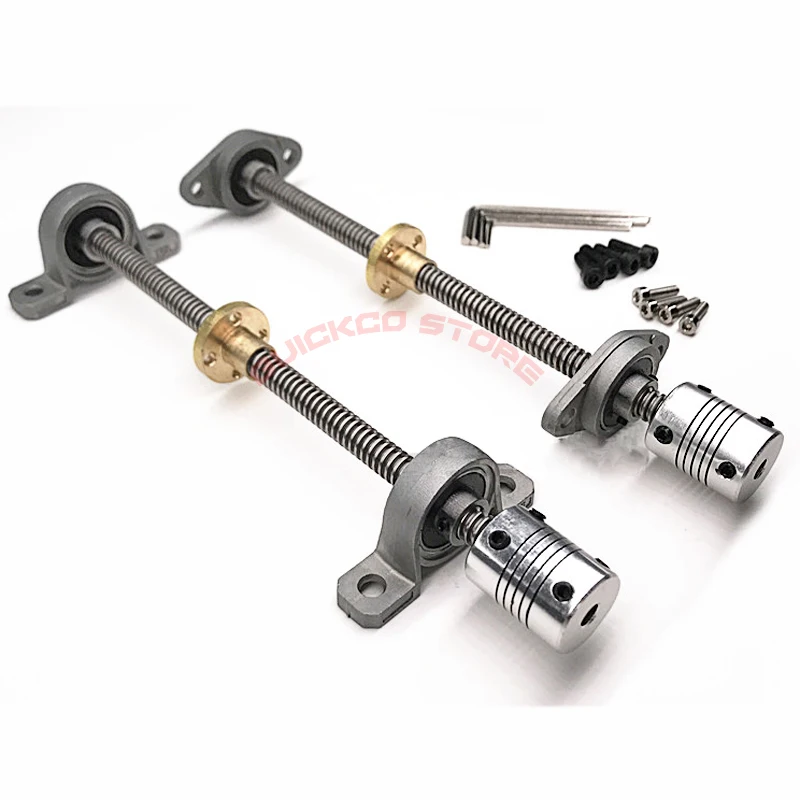 10MM 304 stainless steel screw rod 3D printing carving guide rail ...
