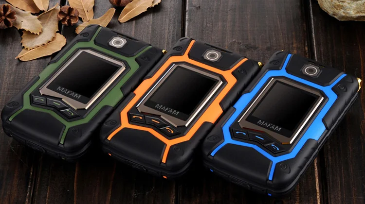 Mafam Land Flip Cell Rover X9 Dual Screen Dual Sim One-key Call Answer Long Standby Touch Screen ...