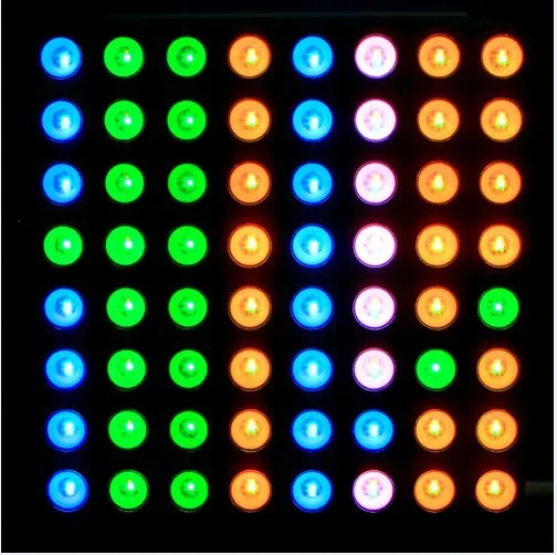 LED Dot Matrix Display 8x8 5mm RGB LED display 2388RGB