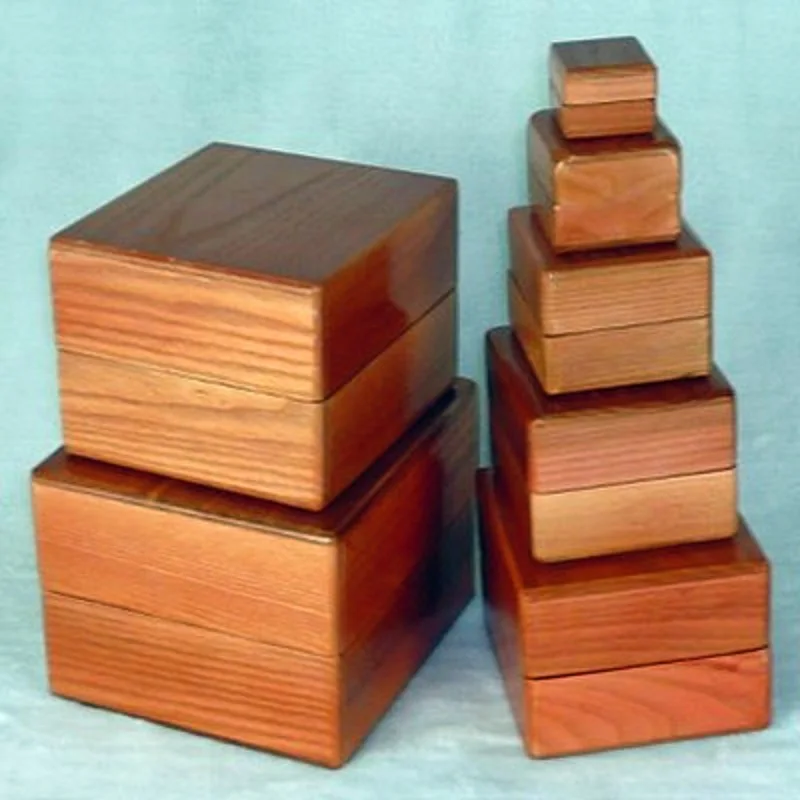 Nest of Boxes Wooden boxes seven cases magic tricks magic props-in ...