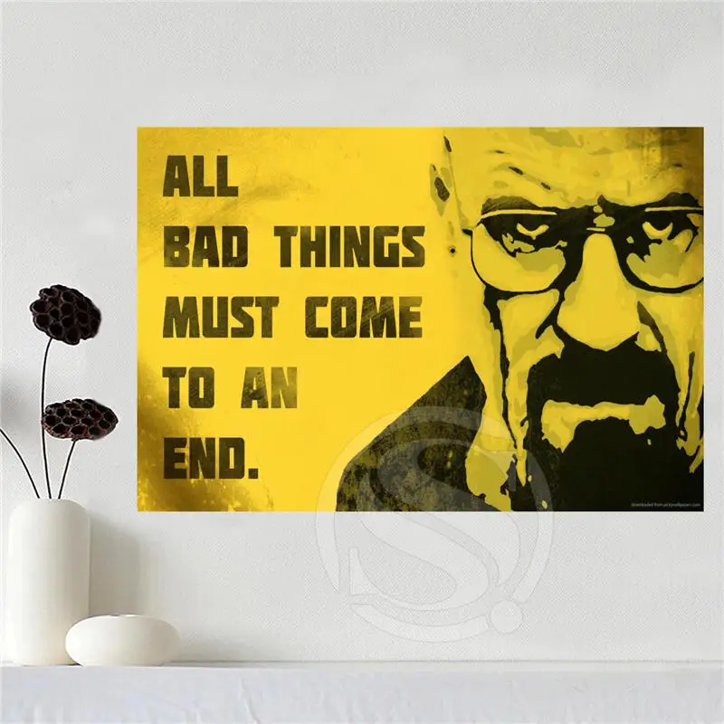 Custom canvas poster Art Breaking Bad Home Decoration poster cloth ...