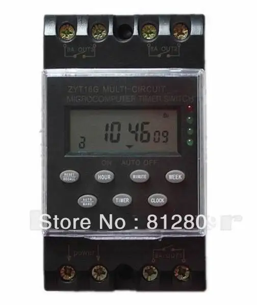 Dual Channel Timer Switch at Lola Mowbray blog