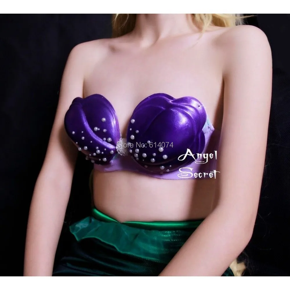 Purple Shell Bra