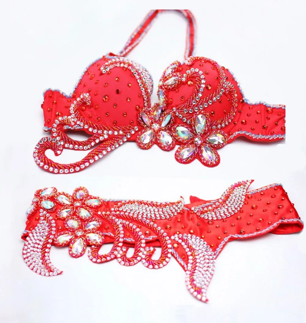 Stage Performance Luxury Belly Dancing Egyptian Costumes Oriental Style ...