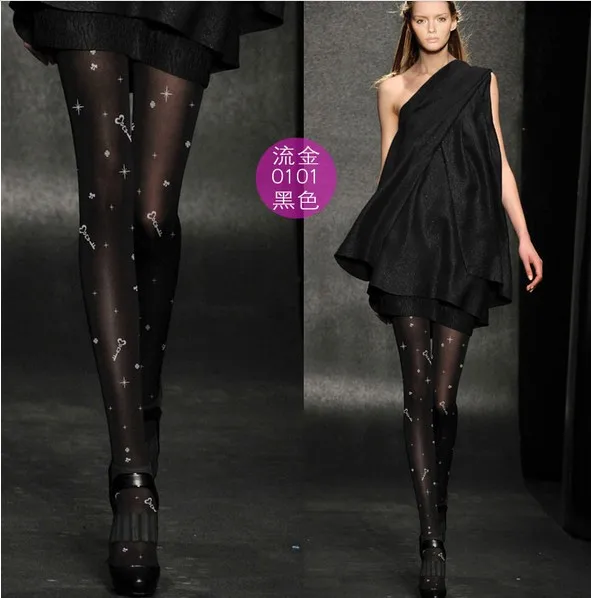 1pcs New Free Shipping Women Fashion Sexy Crystal Tights Panty Hose