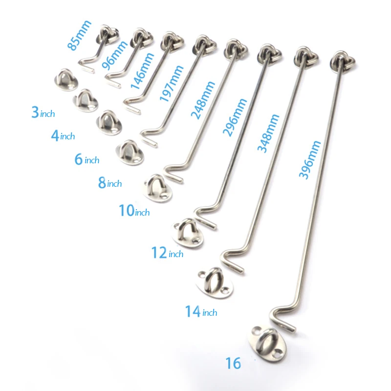 2Pcs-Old-style-Window-Brace-Windproof-hook-Door-Window-Catch-Eye-Cabin ...