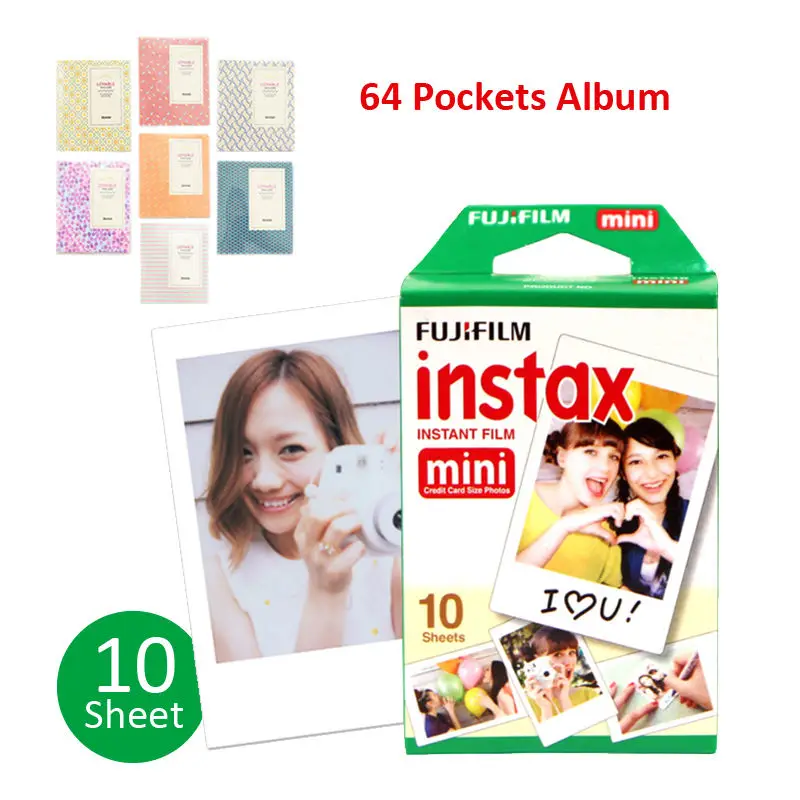 Fujifilm Instax Mini 9 Film Photo Paper 10 sheet For Fuji Mini 9 7s 25 ...