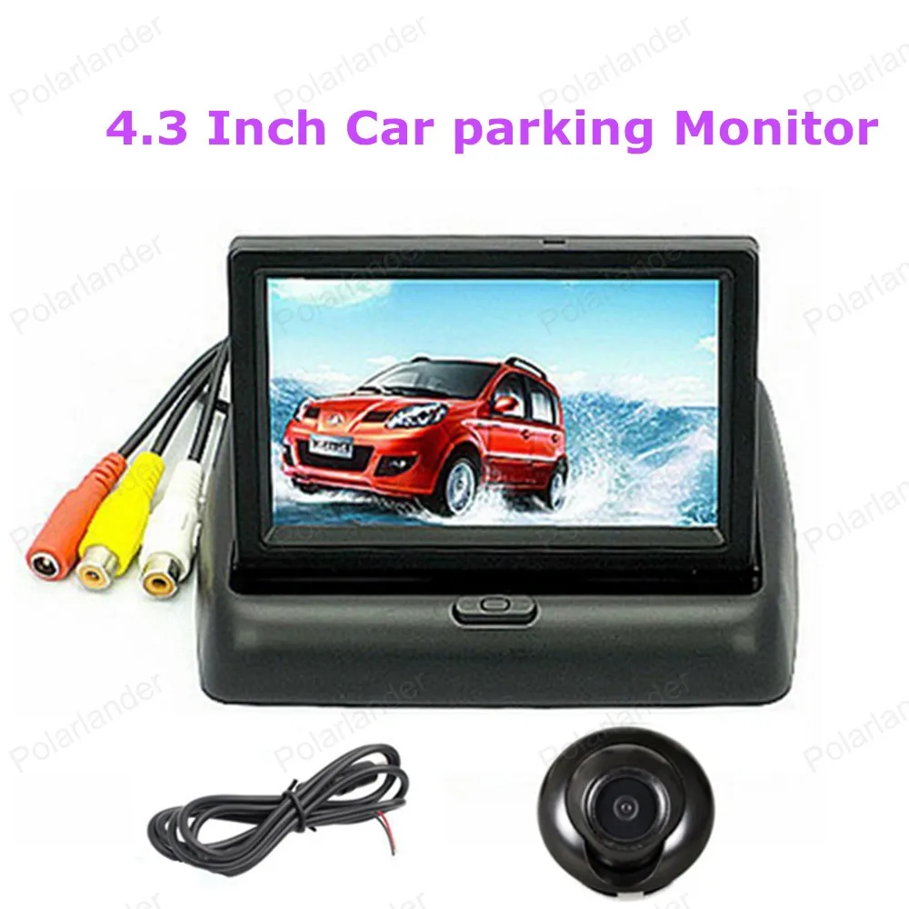 hot sell TFT 480 x 272 resolution 4.3 Inch Car Monitor 12V reverse ...