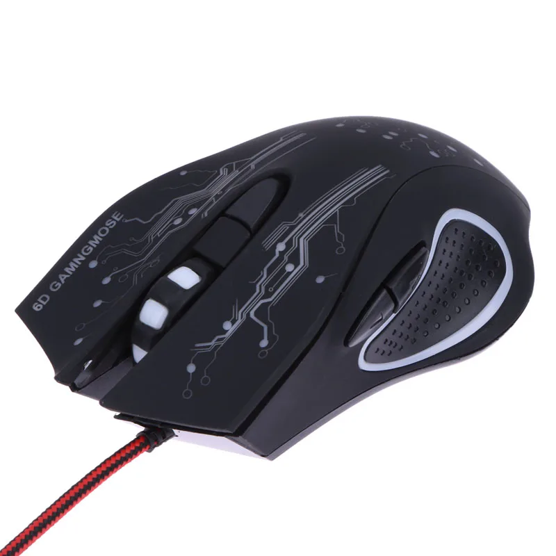 3200DPI 6D Button LED Light Optical Gaming Game Mouse/Mice USB Wired ... 3200DPI 6D Button LED Light Optical Gaming Game Mouse/Mice USB Wired ...