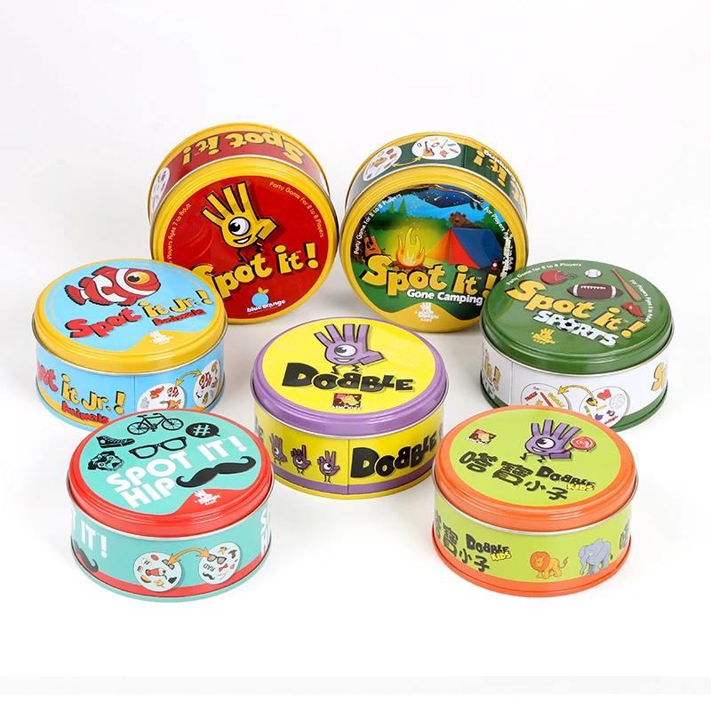 Spot It Board Puzzle Game Dobble Card Social Games For Whole Family in Card Games From Toys spot-it-board-puzzle-game-dobble-card-social-games-for-whole-family-in-card-games-from-toys