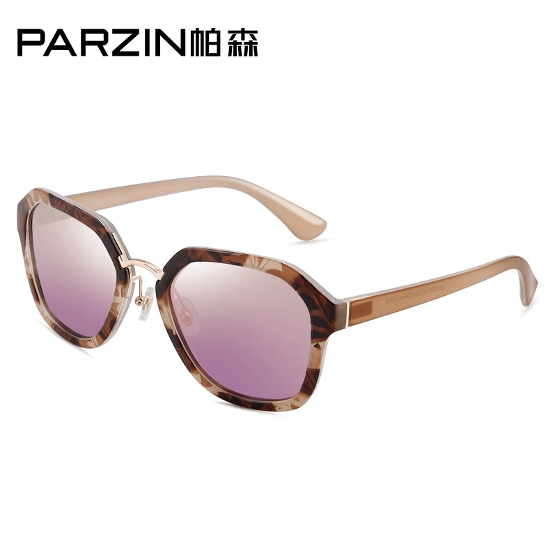 9869 PARZIN TR90 Retro Women Sport Sunglasses Colorful Big Frame ...